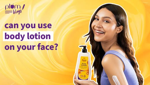 Can We Use Body Lotion on the Face? Here's What You Need to Know – Plum