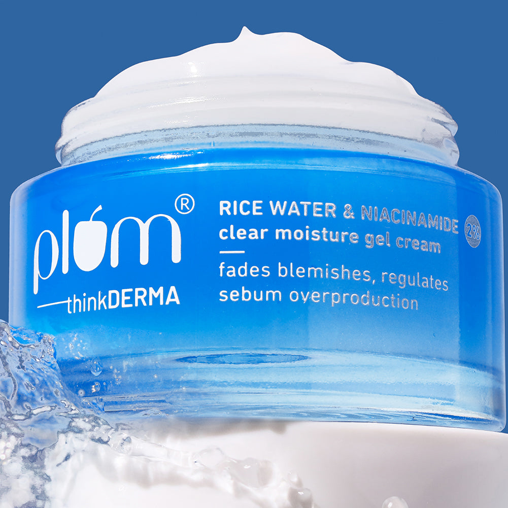 Shop 2% Niacinamide Moisturizer Gel Cream with Rice Water Online – Plum