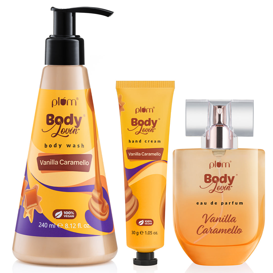 Caramel Lovin’ Bath & Body Trio by Plum BodyLovin’ – Plum