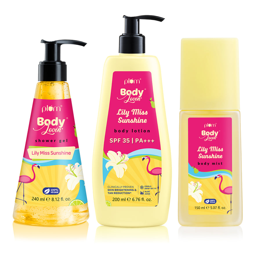 Fruity-Floral Fragrance | Aloe-Infused Body Wash | Body Lotion With SPF ...