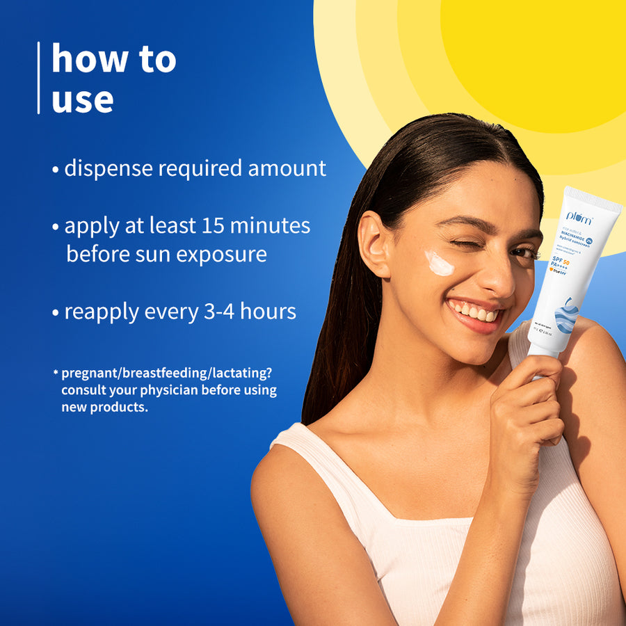 Niacinamide & Rice Water SPF 50 PA++++ Hybrid Sunscreen