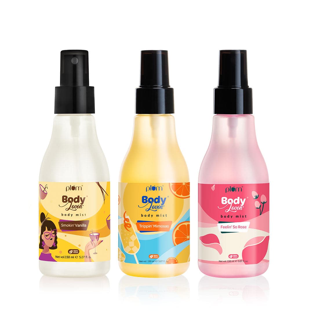 Plum BodyLovin' Sweet-Floral-Citrus Body Mist Trio – Plum