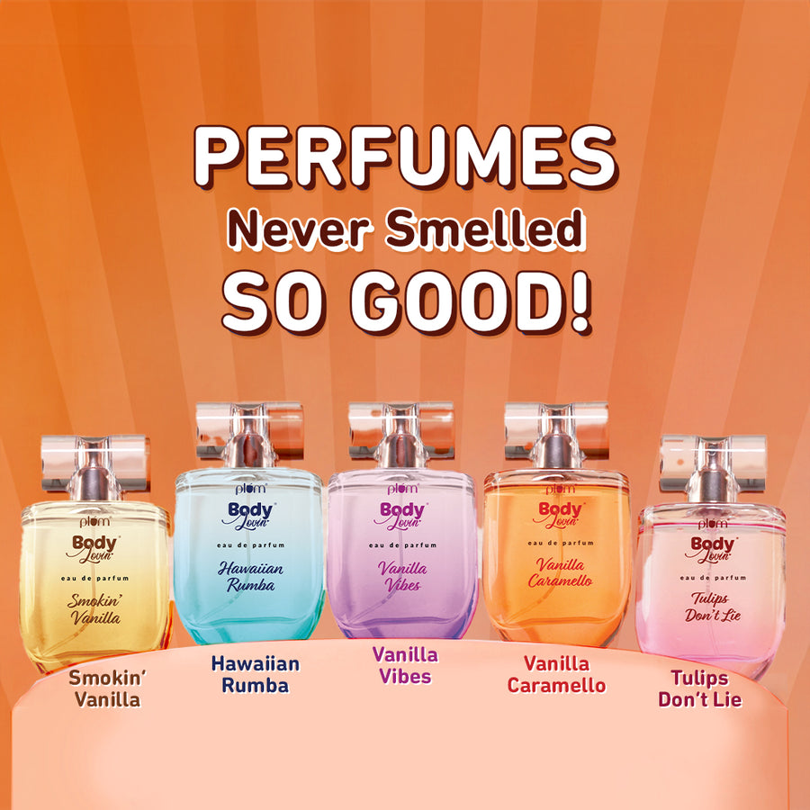 Vanilla and Caramel Perfume with Sweet and Cozy Fragrance – Plum