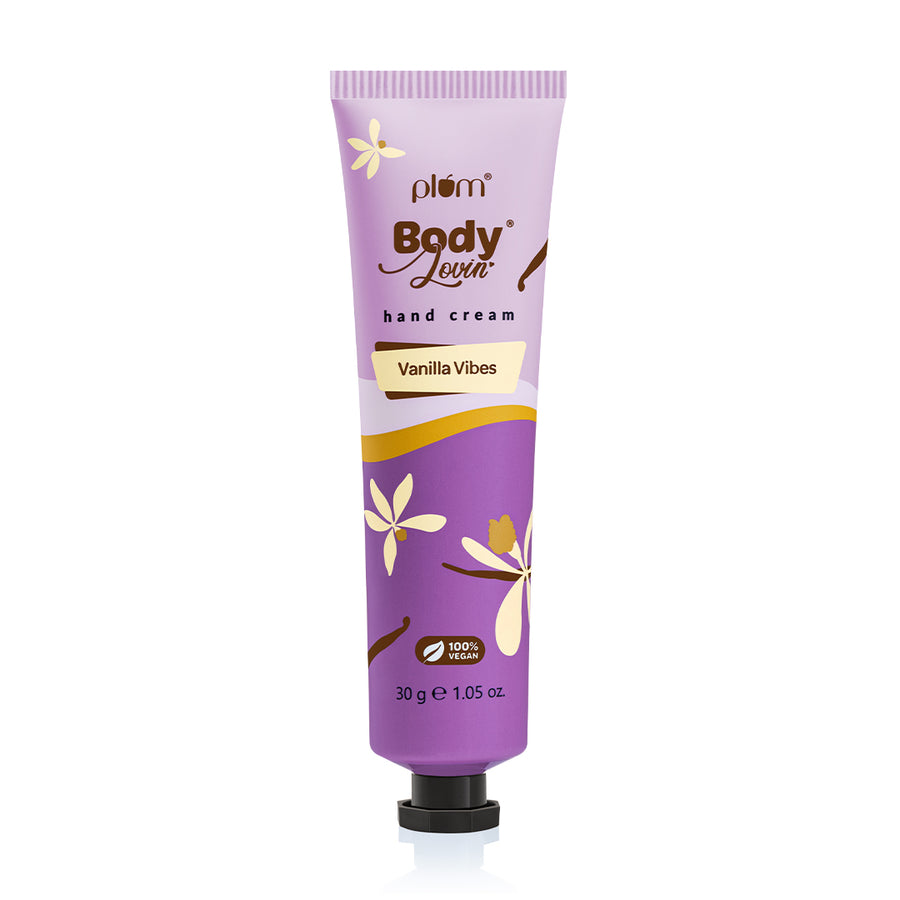 Vanilla Vibes Hand Cream by Plum BodyLovin' | Ultra Moisturizing | Non ...