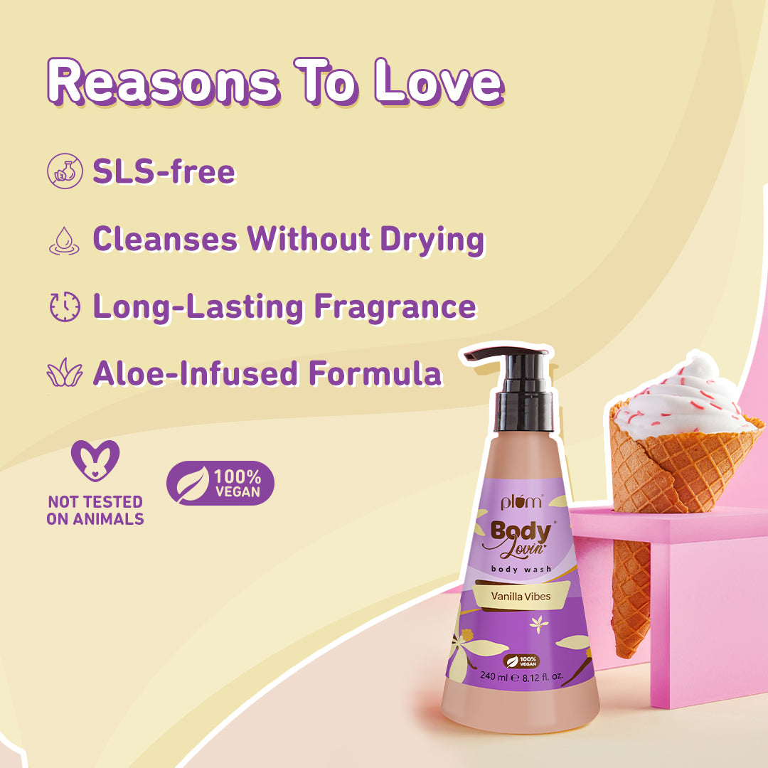 SLS-Free | Hydrating Formula | Warm Vanilla Fragrance | Aloe-Infused ...
