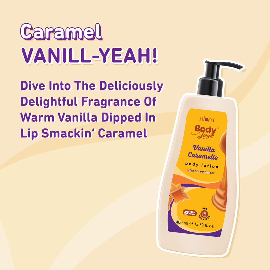 Vanilla Caramello Body Lotion Cream by BodyLovin'