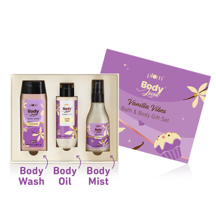 Body Wash | Body Mist | Body Oil | Long-Lasting Warm Vanilla Fragrance